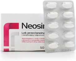 Neosine 0,5 g 50 tabl. - Opinie i ceny na Ceneo.pl