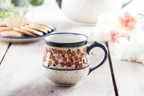 Bolesławiec Kubek czeski GU-1472 DEK. DU52 drugi gat 230 ml kremowy 91459 - Opinie i atrakcyjne ...