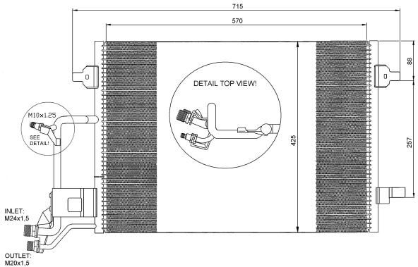 Klimatyzator do auta Skraplacz, klimatyzacja NRF 35291 - Opinie i ceny ...