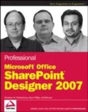 Professional Microsoft Office SharePoint Designer 2007 (E-book) - Ceny ...