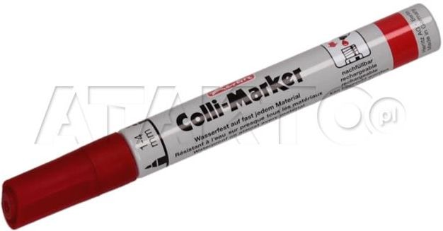 Herlitz Marker Permanentny 1.0-4.0Mm Czerwony Okrągły Colli - Ceny i ...