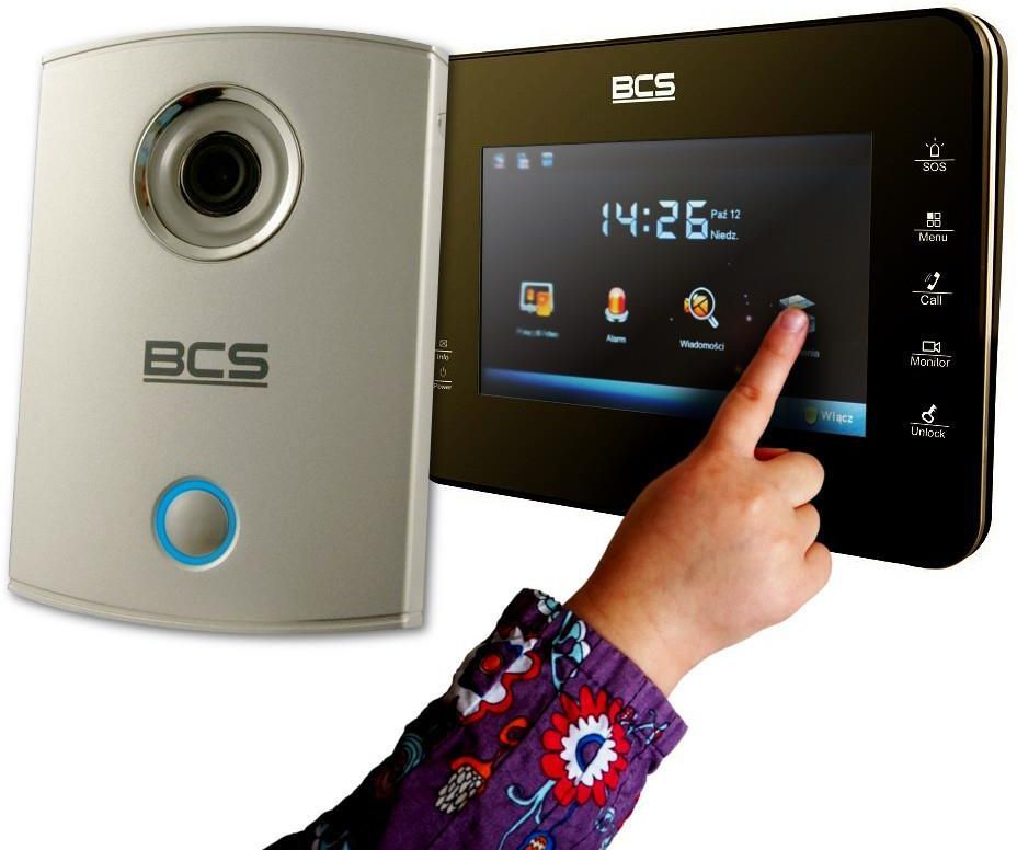 Videofon Bcs Wideodomofon Ip -Vdip4 - Zestaw - Opinie i ceny na Ceneo.pl