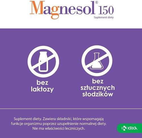 Magnesol 150mg 20 tabl. musujących - Opinie i ceny na Ceneo.pl