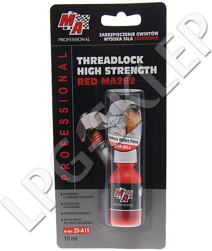 Klej do gwintów 10ml MA Professional Red MA262 - Opinie i ceny na Ceneo.pl