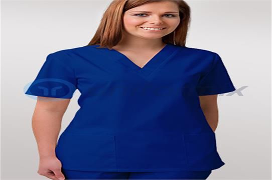 Jocco Bluza Medyczna Damska, Taliowana, Niebieska Ciemna. Jc101 ...