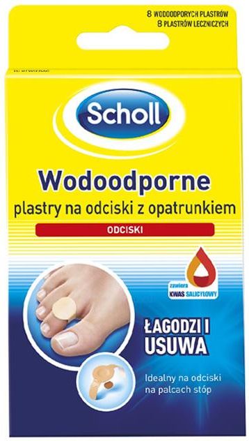 Scholl Plaster na odciski z opatrunkiem 8 szt - Opinie i ceny na Ceneo.pl