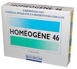 Lek homeopatyczny Boiron Homeogene 46, tabletki przeciw nerwom i ...