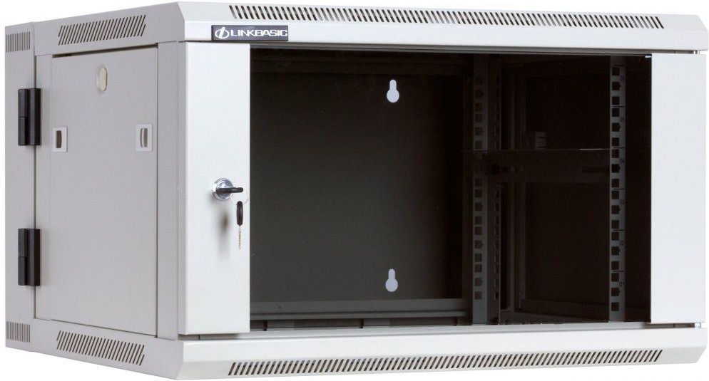 Linkbasic - Szafa Wisząca Dwusekcyjna Rack 19'' 6U 600X550Mm Szara ...