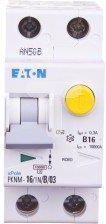Bezpiecznik Eaton Wyłącznik Nadprądowy Z Modułem Różnicowoprądowym Pknm-16/1N/B/03-Mw 1+N ...