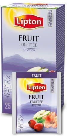 Herbata Lipton Herbata Fruit Infusion ( Owocowa) 25 Szt. Koperty - Ceny ...