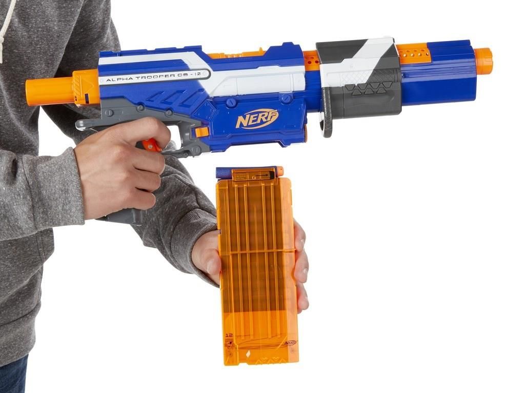 Hasbro Nerf Elite N-Strike Alpha Trooper Cs-12 A3698 - Ceny i opinie ...