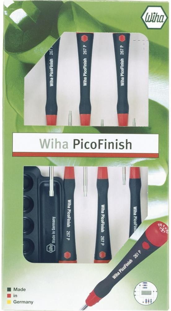 Śrubokręt Wiha zestaw wkrętaków PicoFinish TORX MagicSpring, 6-cz 27747 - Opinie i ceny na Ceneo.pl