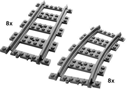 LEGO 7896 City World Tory Proste I Łukowe - Ceny i opinie - Ceneo.pl