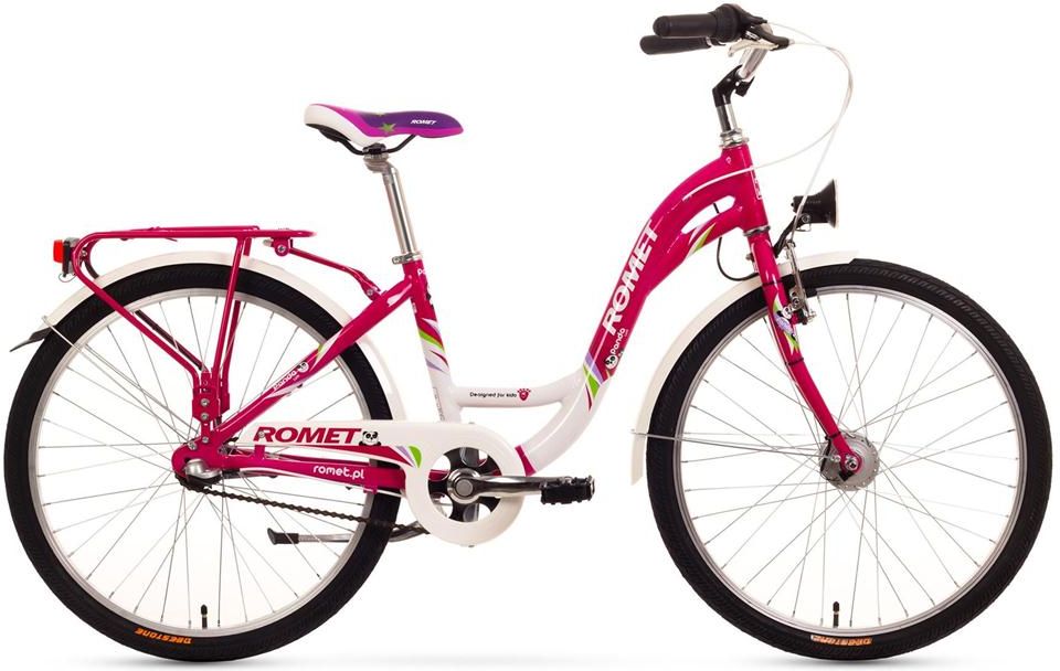 Romet Panda Lux 24 Różowy 2015 - Rowery Turystyczne Dziecięce - Ceny i ...