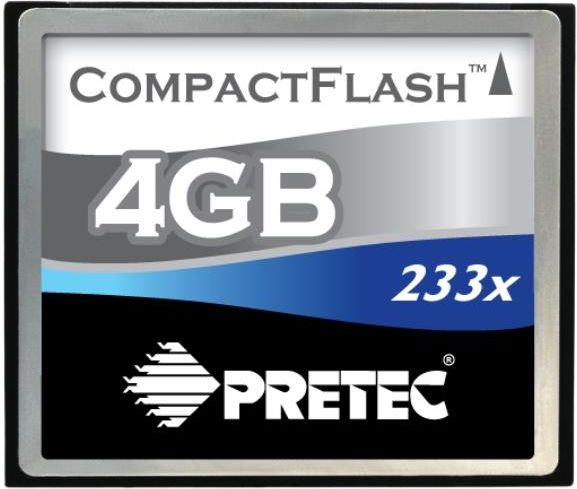 Karta pamięci do aparatu Pretec Cheetah II CompactFlash 8GB 133x ...