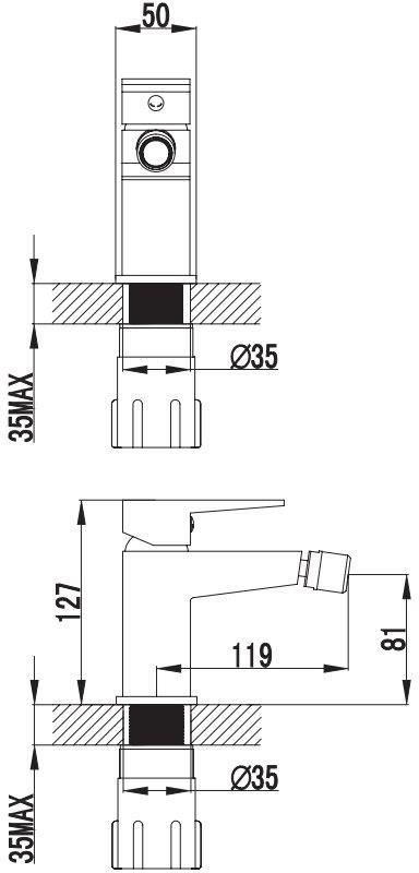Bateria Omnires Fresh FR7120 - Baterie Bidetowe - Opinie i ceny na Ceneo.pl