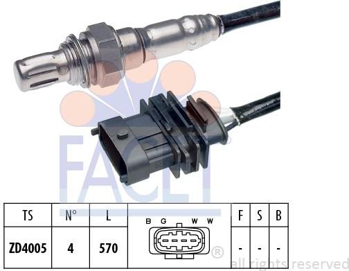 Sonda lambda FACET Sonda lambda 10.7089 - Opinie i ceny na Ceneo.pl