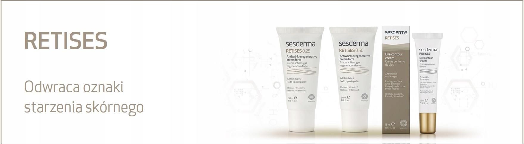 Dermokosmetyk SESDERMA RETISES 0,25% FORTE Krem regegeneracyjny na noc ...
