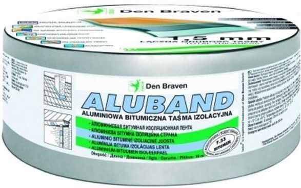 Den Braven Taśma Samoprzylepna Aluband Aluminiowa Z Powłoką Bitumiczną ...