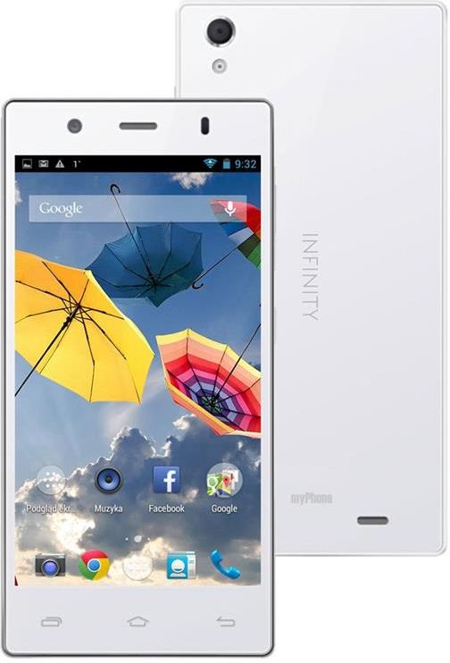MyPhone Infinity LTE Biały - Cena, opinie na Ceneo.pl