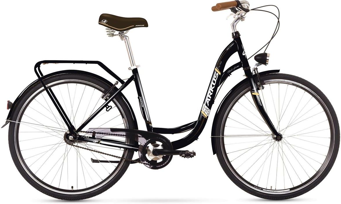 Rower Arkus Lapis 28 Czarny 2015 - Rowery Miejskie Damskie - Ceny i ...