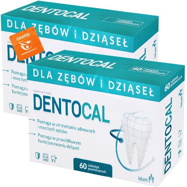Dentocal tabl.powl. x 60 - Opinie i ceny na Ceneo.pl