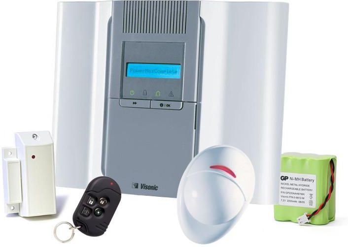 Visonic Powermax Complete Kit Pl Bezprzewodowy Zestaw Alarmowy (06466 ...