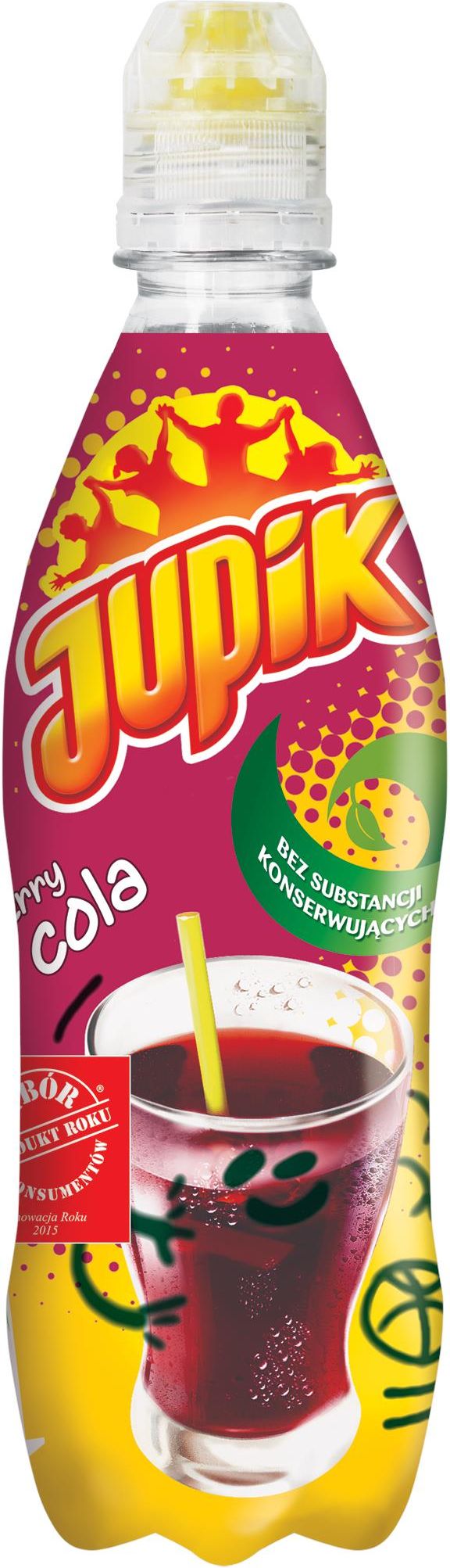 Jupik Napój Cherry Cola 330ml - Ceny i opinie - Ceneo.pl
