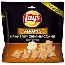Lay's Strong Krakersy Chrzan 140g - Ceny i opinie - Ceneo.pl