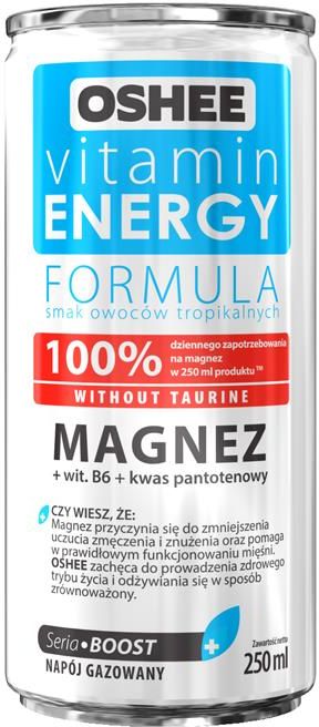 Oshee Vitamin Energy Formula Magnez 250Ml - Ceny i opinie - Ceneo.pl