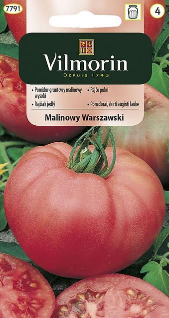 Vilmorin Pomidor Malinowy Warszawski 1g - Ceny i opinie - Ceneo.pl