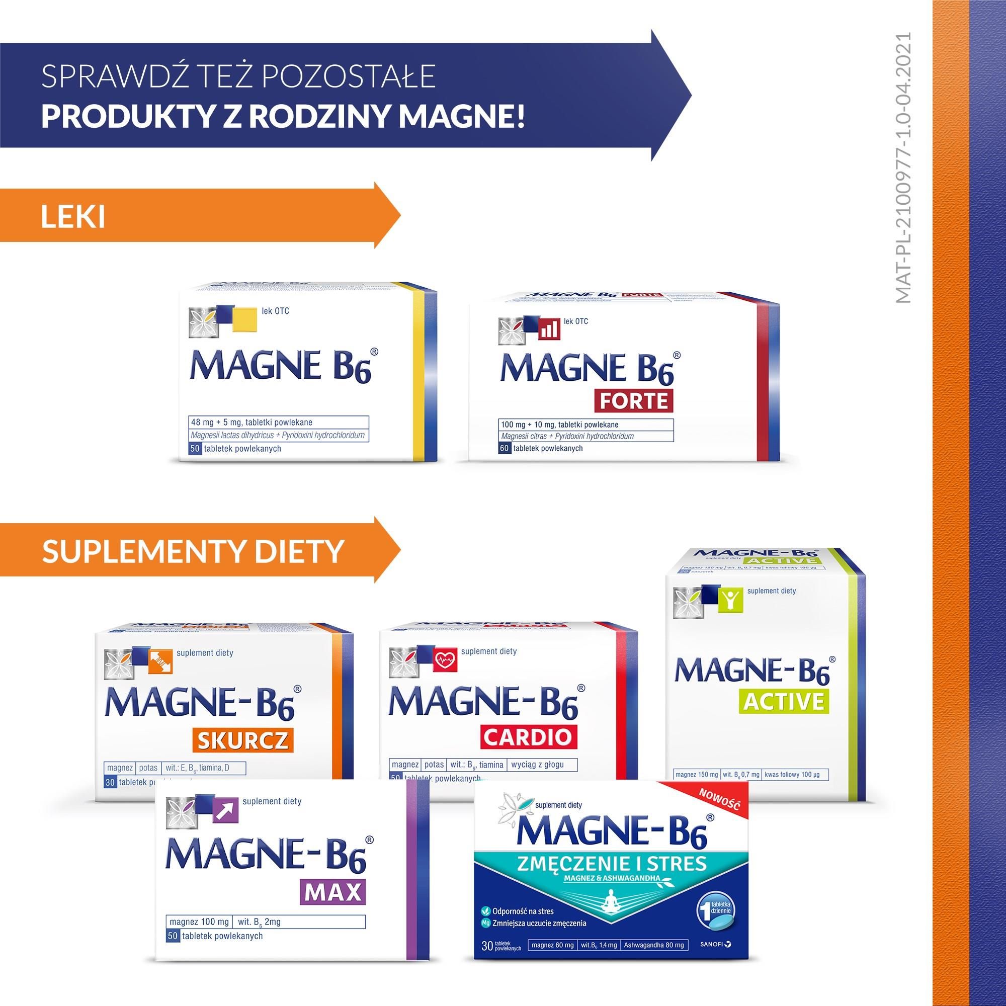 Magne-B6 Skurcz magnez 30 tabletek - Opinie i ceny na Ceneo.pl