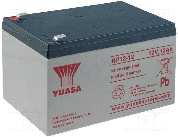 Yuasa Akumulator 12Ah 12V (Accu-Hp12-12/Y) - Opinie i ceny na Ceneo.pl