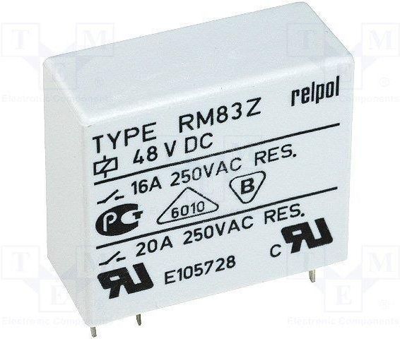 Relpol Przekaznik (Rm83-Z-48V) - Opinie i ceny na Ceneo.pl