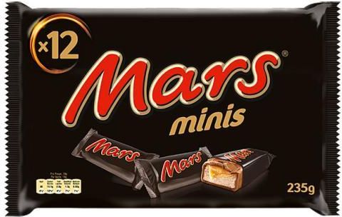 Mars Batoniki Z Nadzieniem Minis 227g - Ceny i opinie - Ceneo.pl