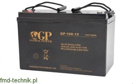 Glp Akumulator Agm Global Leader Power 100Ah 12V (GP 100-12) - Opinie i ...