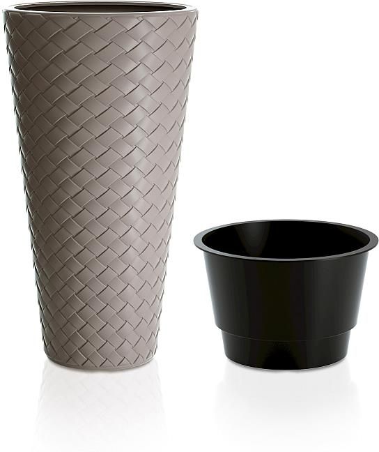 Prosperplast Doniczka Matumba Slim 23l Rattan Mocca Dpmt300 - Ceny i ...