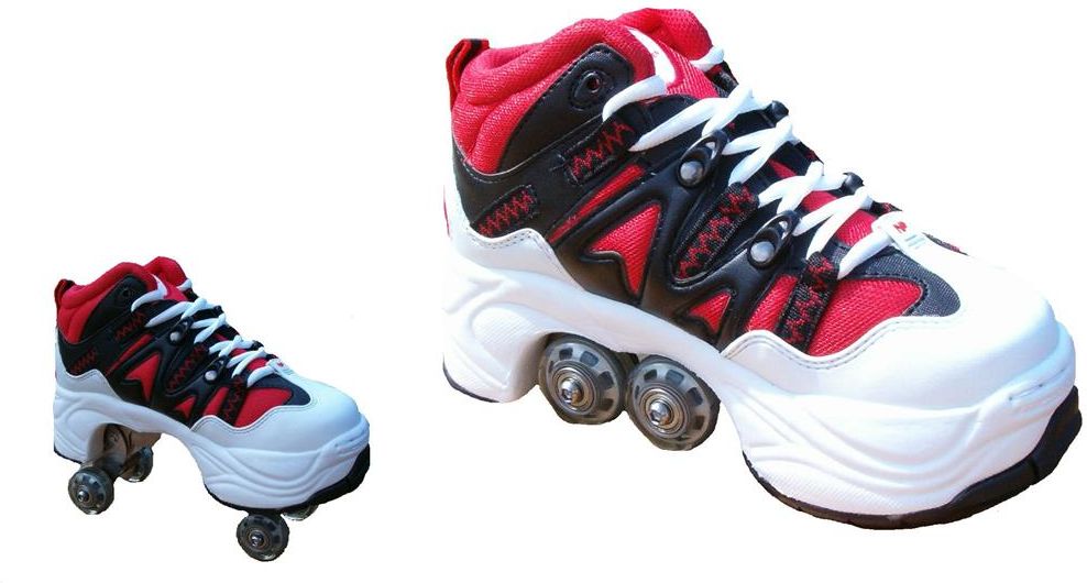 Rolki Kick Roller Czerwony Biały - Cena i Opinie - Ceneo.pl