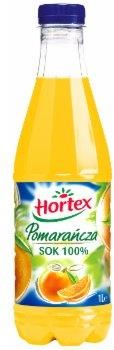 Hortex Sok Pomarańczowy 100% Pet 1l - Ceny i opinie - Ceneo.pl