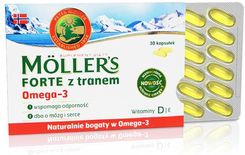 Tran Mollers Forte 30 Kapsułek - Opinie i ceny na Ceneo.pl