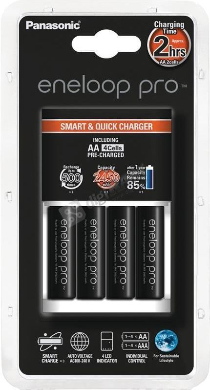 Panasonic Bq Cc16 4szt Eneloop Pro Aa 2450mah Ceny I Opinie Na Ceneo Pl