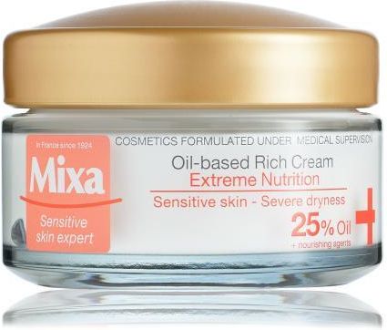 Krem Mixa Oil-Based Rich Cream Twarzy Do Skóry Suchej na dzień 50ml ...
