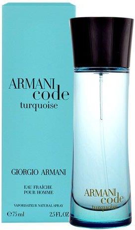 Giorgio Armani Code Turquoise For Man woda toaletowa 75ml - Opinie i ...