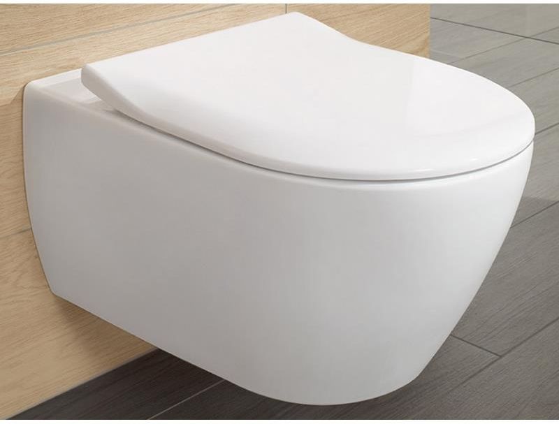Miska WC Villeroy&Boch Subway 2.0 565x375 weiss alpin + SLIM SEAT weiss ...