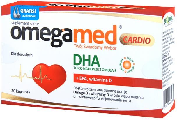 Omegamed CARDIO x 30kaps. - Opinie i ceny na Ceneo.pl