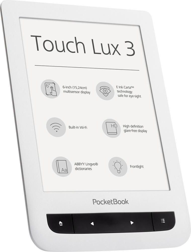 Czytnik e-book PocketBook Touch Lux 3 Biały (PB626(2)-D-WW) - opinie ...