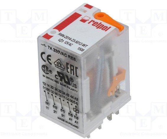 Relpol Przekaznik Ac12V (R4N2014235012Wt) - Opinie i ceny na Ceneo.pl