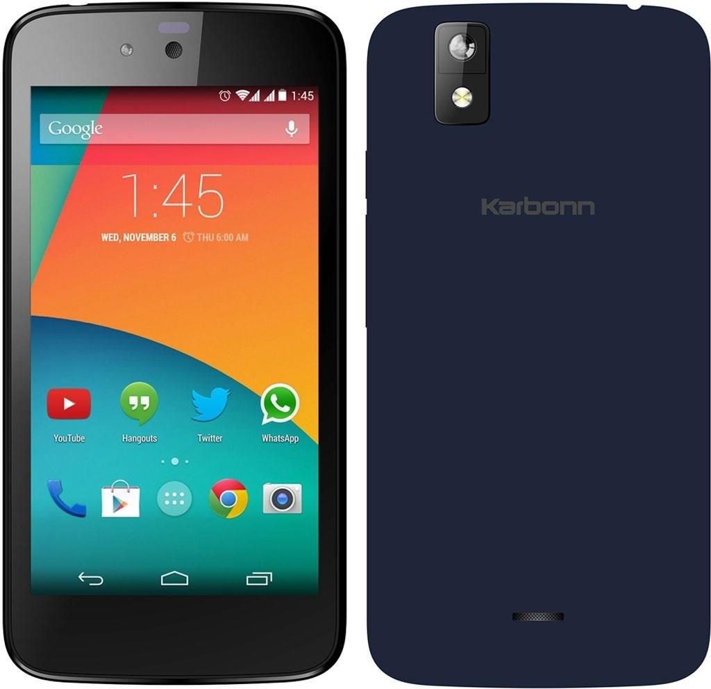 Karbonn Sparkle V Android One Dual Sim Niebieski - Cena, opinie na Ceneo.pl