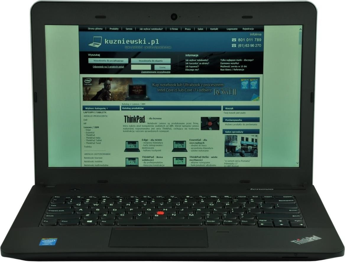 Laptop Lenovo ThinkPad Edge E440 (20C500FFPB) - Opinie i ceny na Ceneo.pl