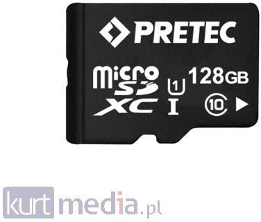Karta pamięci do aparatu Pretec Micro SDXC 64GB Class 10 (HD Video Card ...